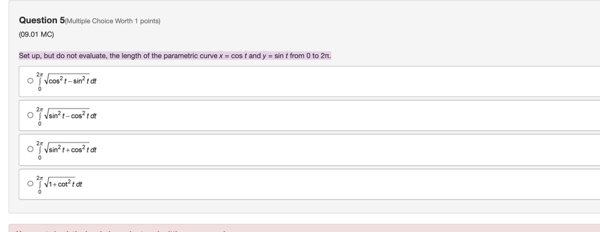 Solved Question 3(Multiple Choice Worth 1 points) (09.01 MC) | Chegg.com