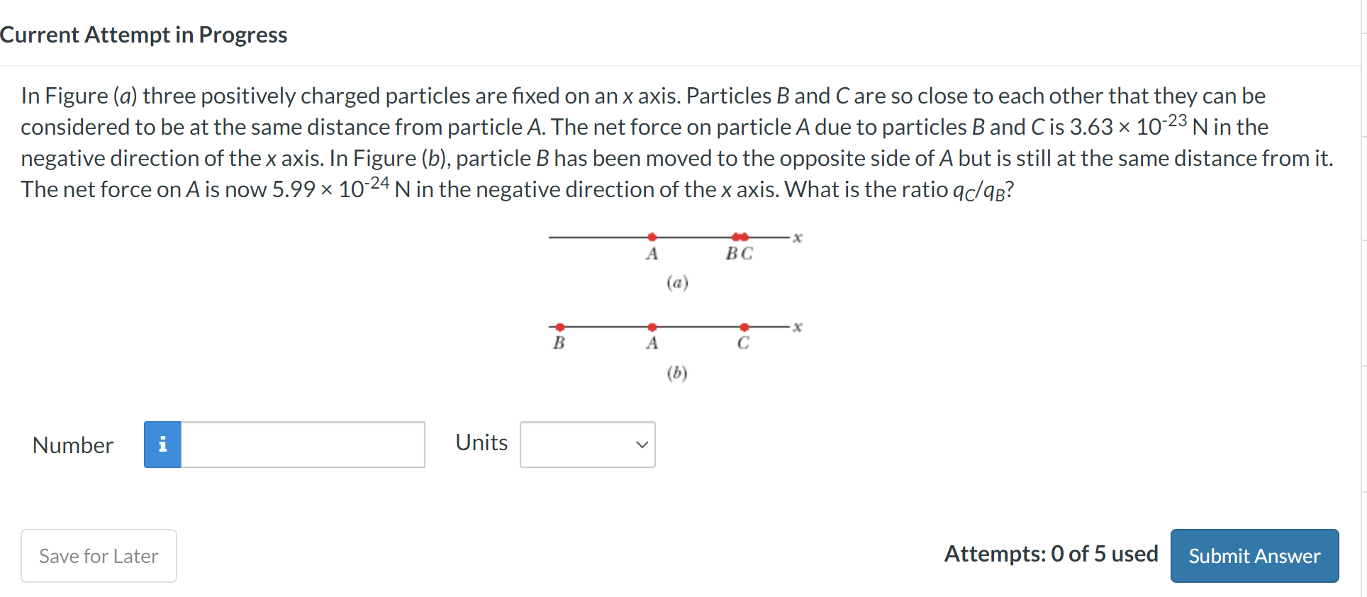 Solved In Figure ( a ) three positively charged particles | Chegg.com