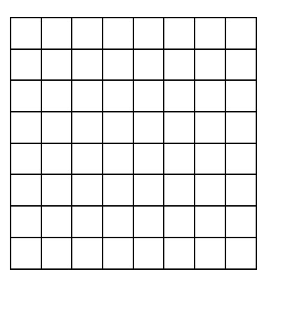 Solved How many squares are in an 8x8 square grid as shown | Chegg.com