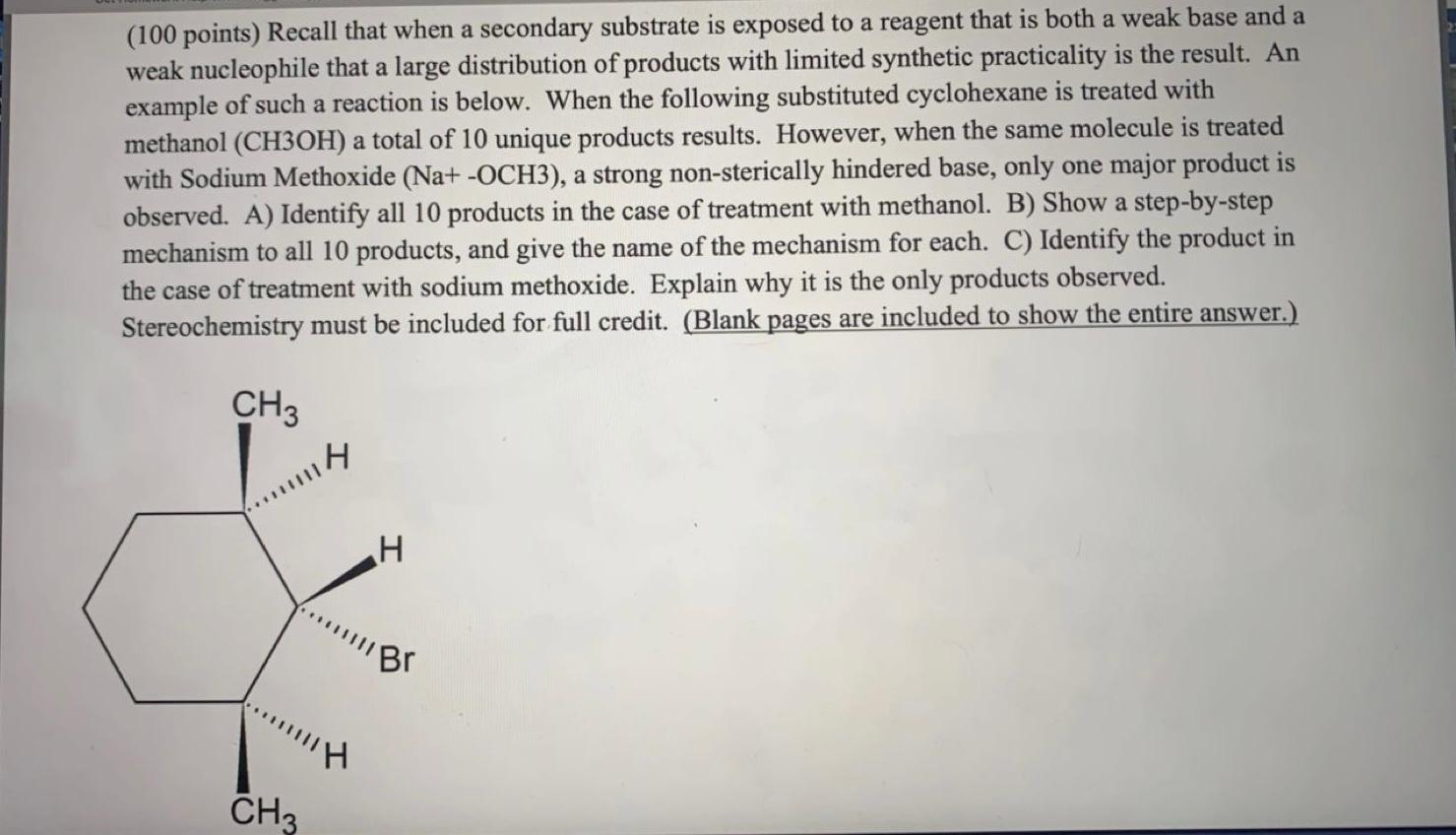 Solved Recall that when a secondary substrate is exposed to | Chegg.com