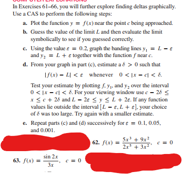 Exercises 61−66, you will further explore finding | Chegg.com