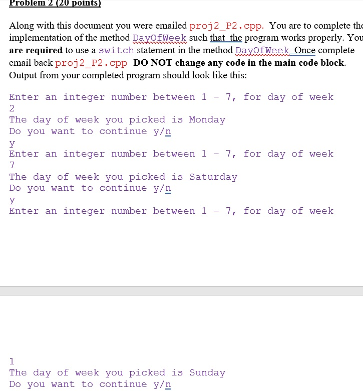 Solved Problem 220 points) Along with this document you were | Chegg.com