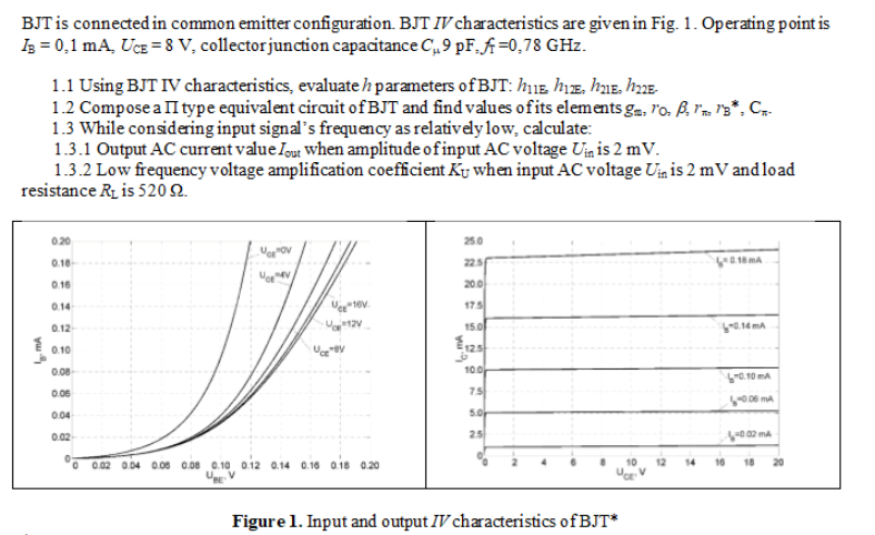 BJT is connected in common emitter configuration. BJT | Chegg.com