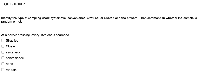 Solved For the following classify them as quantitative or | Chegg.com