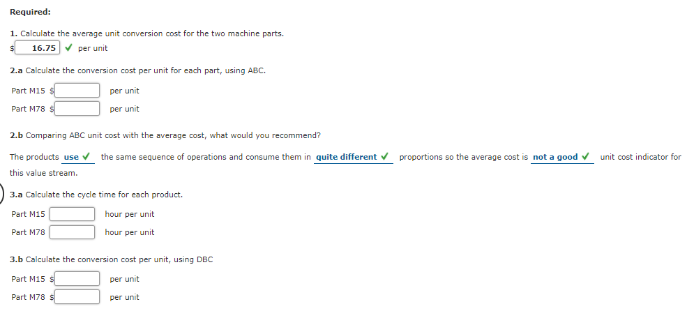 Solved Value-Stream Product Costing, ABC, and DBC Brasher | Chegg.com
