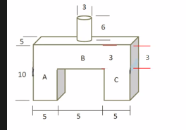 Solved The figure shows a cylindrical riser attached to a | Chegg.com