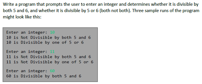 Solved Write a program that prompts the user to enter an | Chegg.com