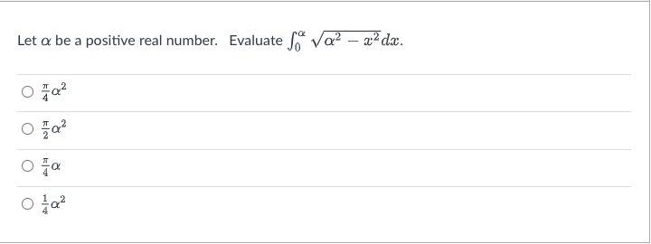 Solved Let a be a positive real number. Evaluate S Vo? – | Chegg.com