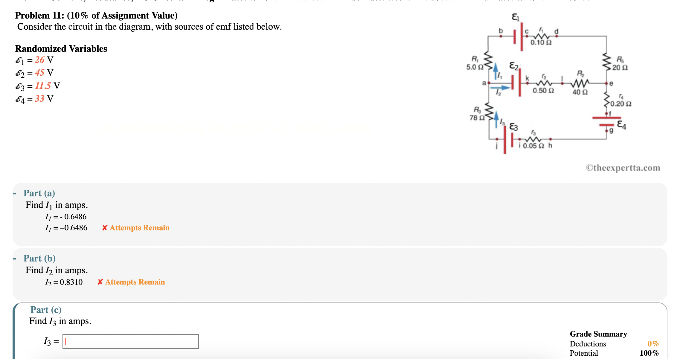 Solved Problem 11: (10% ﻿of Assignment Value)Consider the | Chegg.com