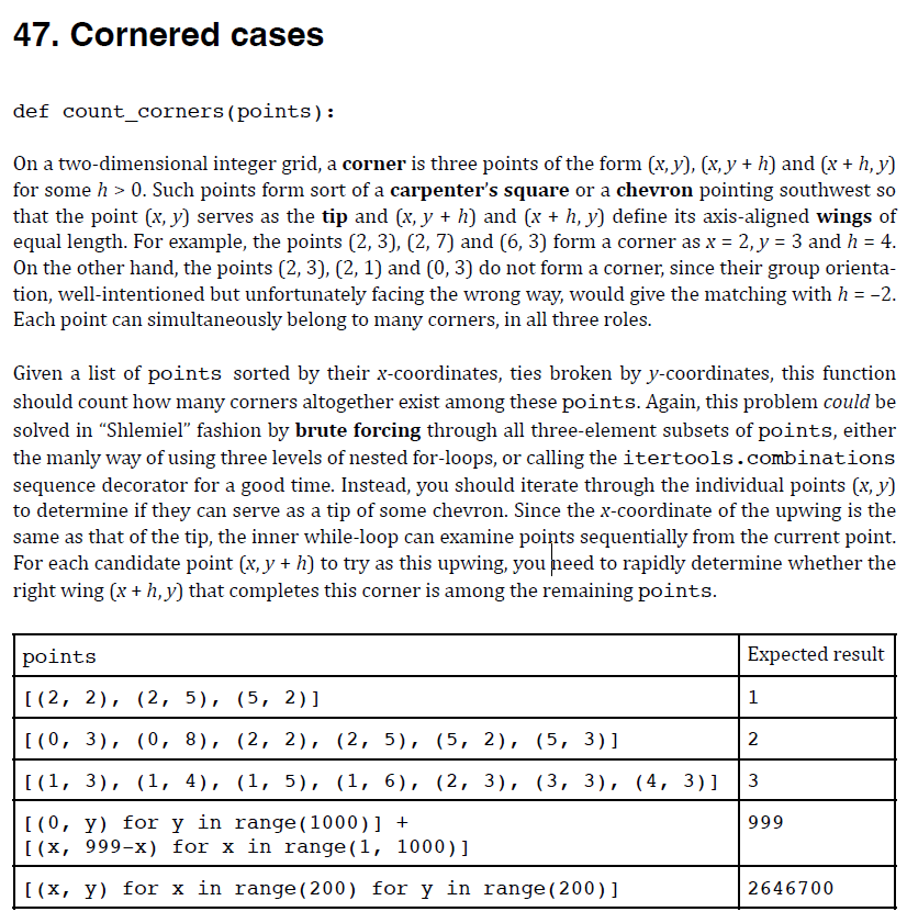 Solved IN THE FOLLOWING PROBLEM, WHY WE TRANSLATE LIST TO | Chegg.com
