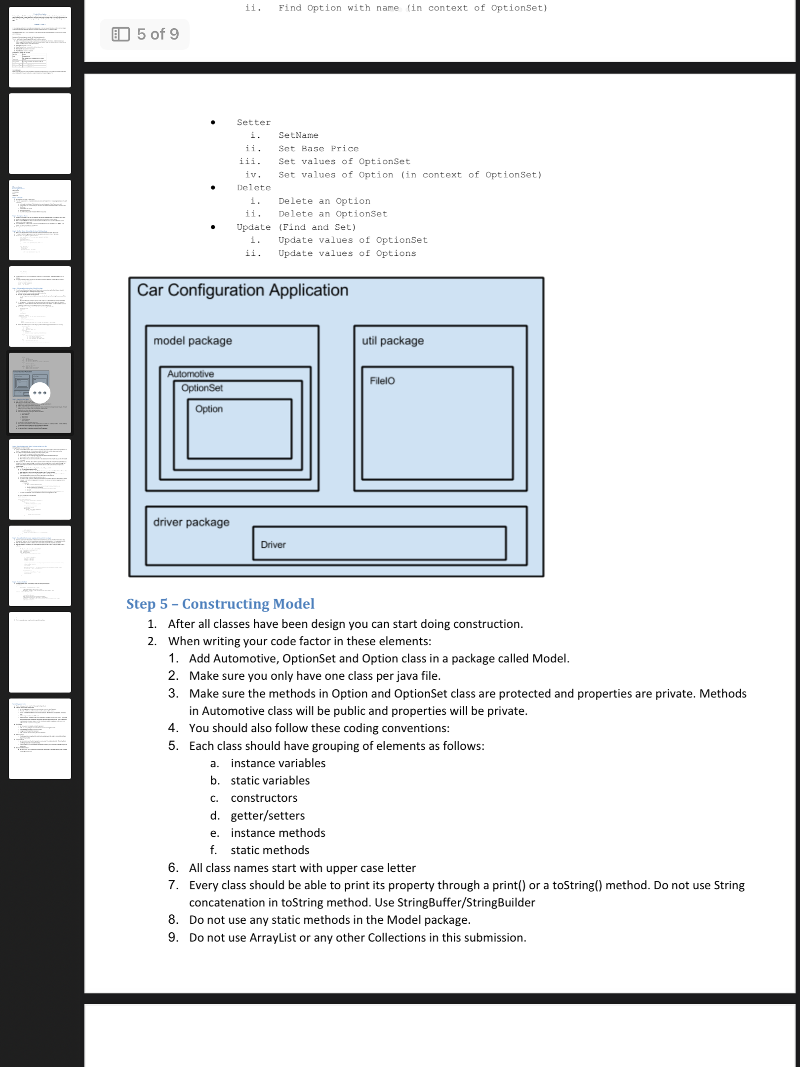Solved - Setter i. SetName ii. Set Base Price iii. Set | Chegg.com
