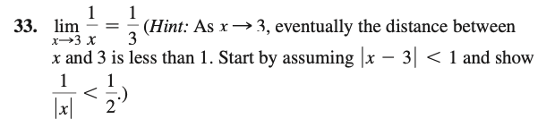 Solved Directions: Limit proofs Use the precise definition | Chegg.com