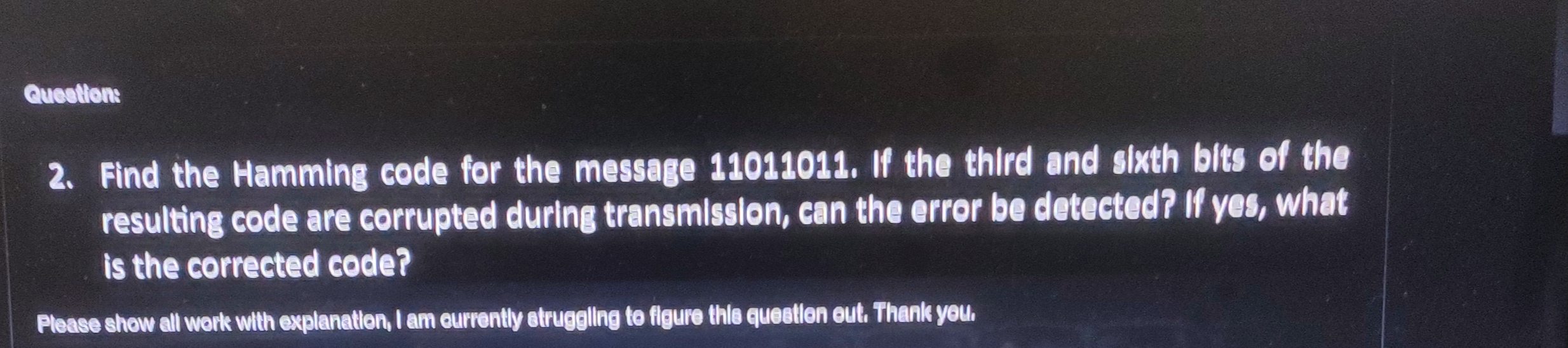 Solved Don't copy from other chegg answer because that was | Chegg.com