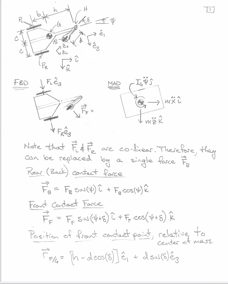 Solved Note that FL&FR are co-linear. Therefore, they can be | Chegg.com