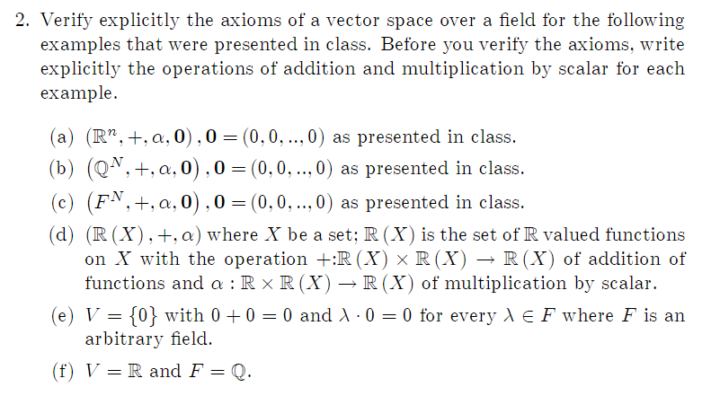 Solved Please explicitly write the operations of addition | Chegg.com