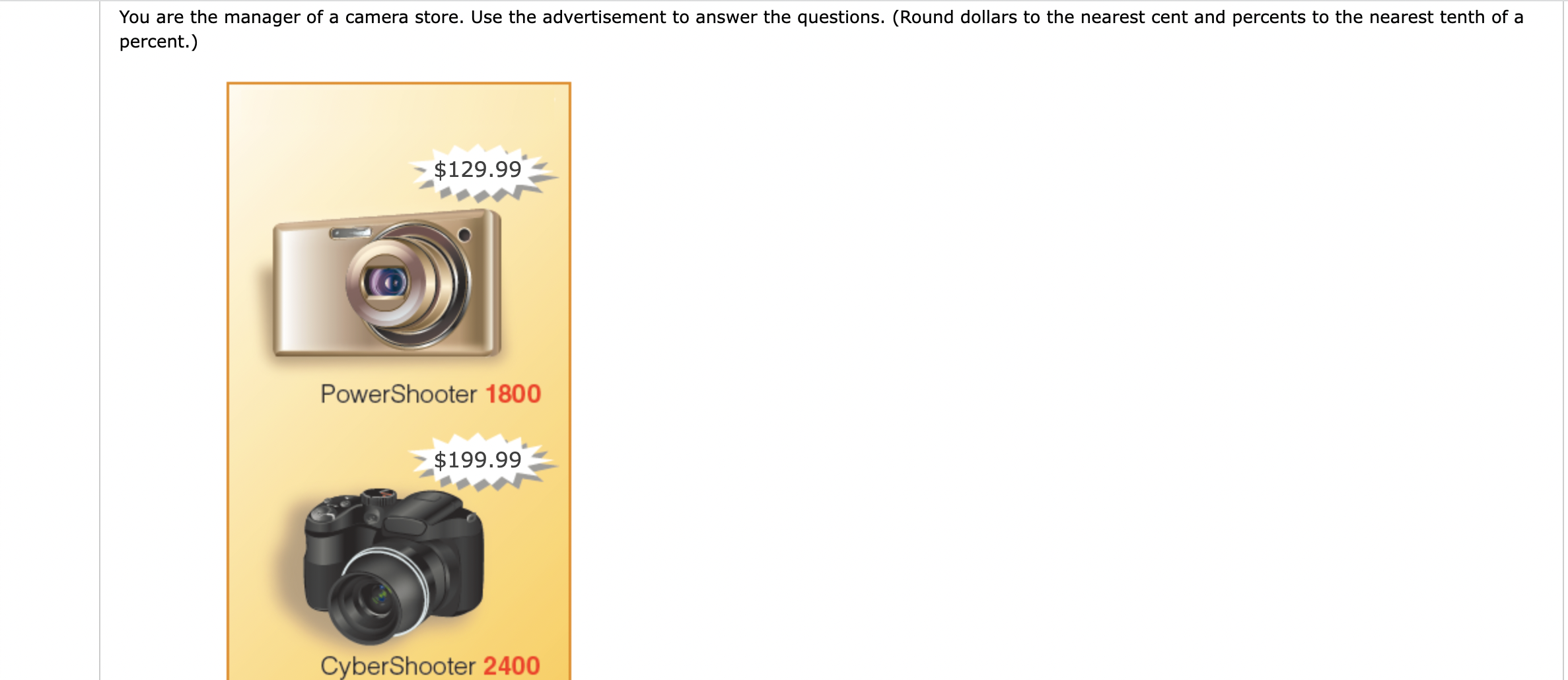 Solved Percent Chegg