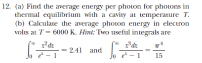 Solved for part a.) I used E=hc/lambda and plugged in the De | Chegg.com