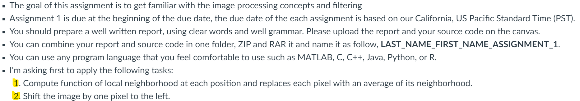 The goal of this assignment is to get familiar with | Chegg.com
