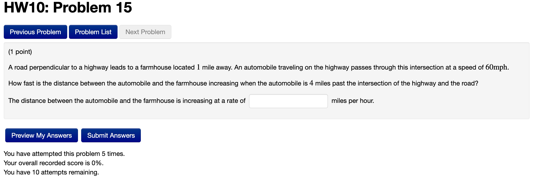 Solved HW10: Problem 15 Previous Problem Problem List Next | Chegg.com