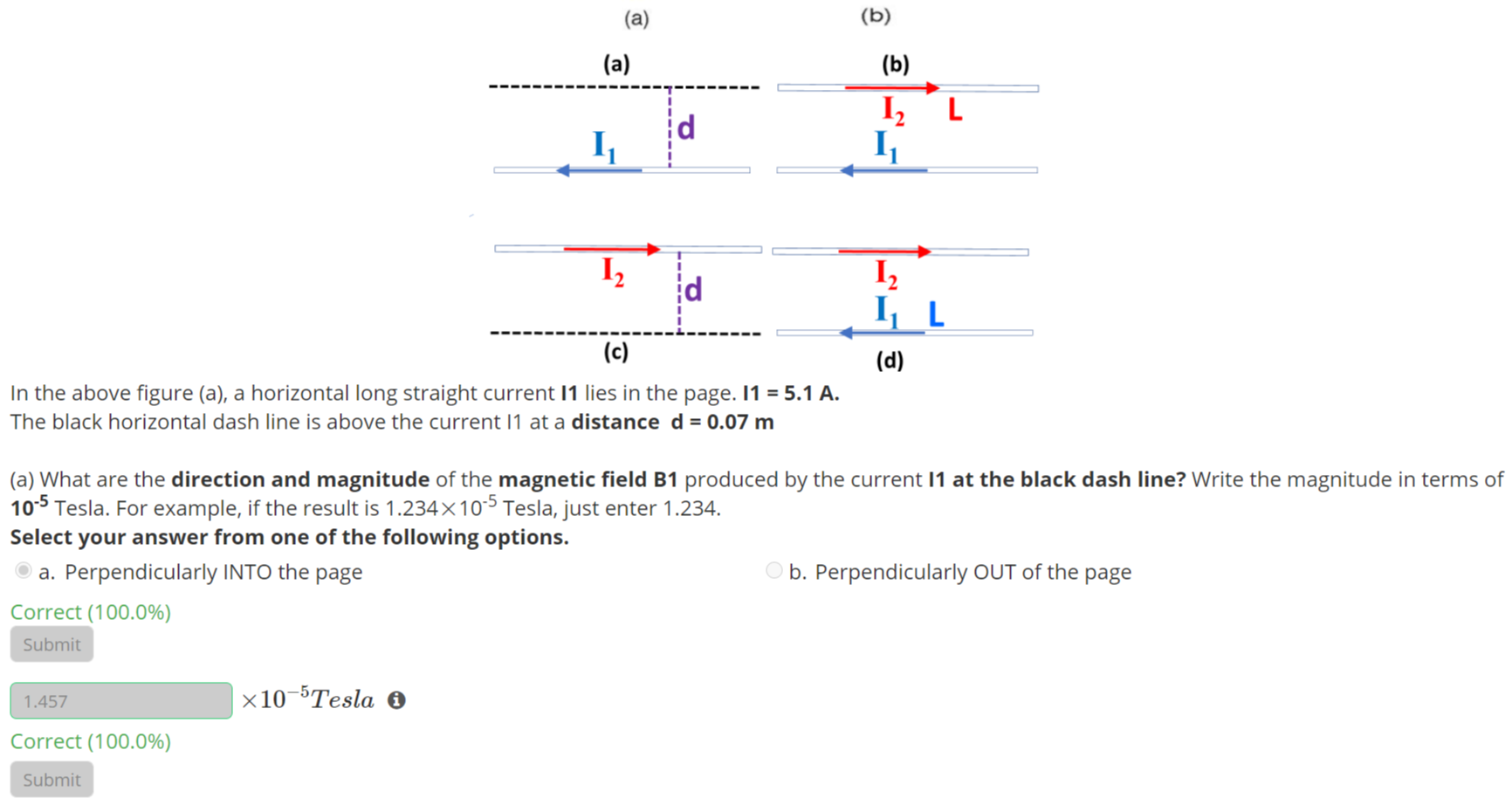Solved RHR 1 and RHR 2 - Calculations 2 In these problems, | Chegg.com
