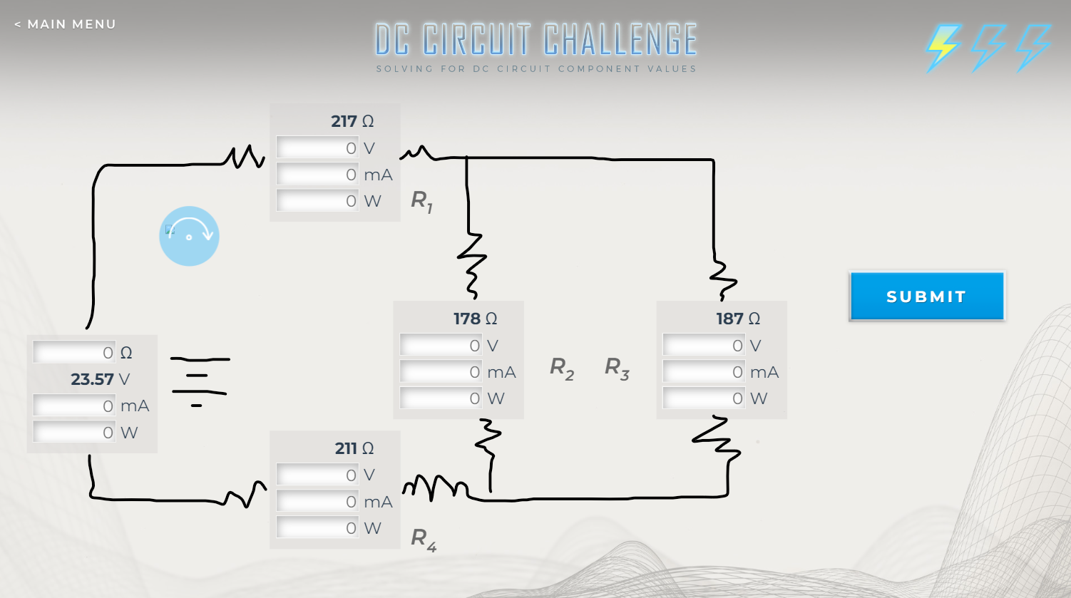 Solved Combination Circuit Problem Need To Fill in Blanks | Chegg.com