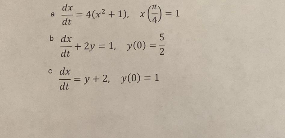 Solved Solve the differential equation finding the explicit | Chegg.com