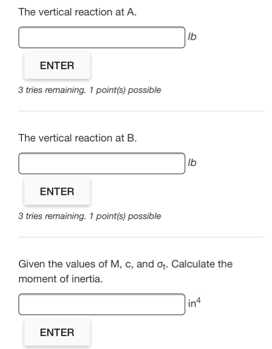 Solved The beam shown below is subjected to two triangular | Chegg.com