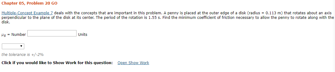 Solved Chapter 05, Problem 20 GO Multiple-Concept Example 7 | Chegg.com