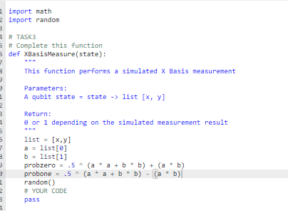An X basis measurement is a little more involved but | Chegg.com