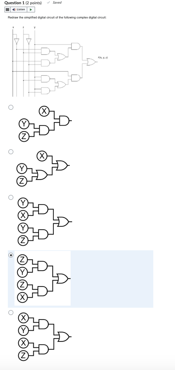 Solved Redraw the simplified digital circuit of the | Chegg.com Solved Redraw the simplified digital circuit of the | Chegg.com
