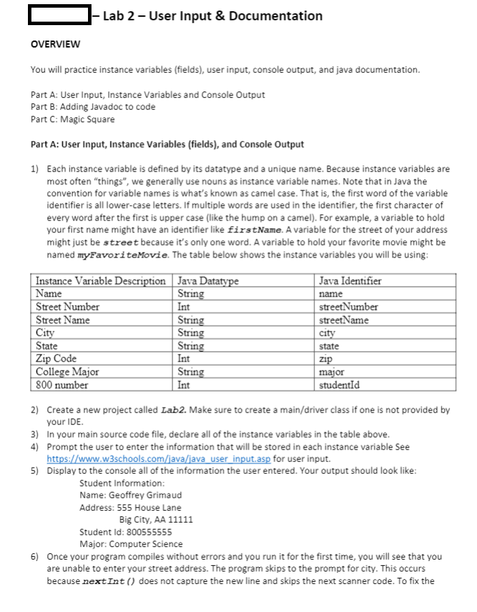 Solved Need help on JUST PART B of my lab assignment which | Chegg.com