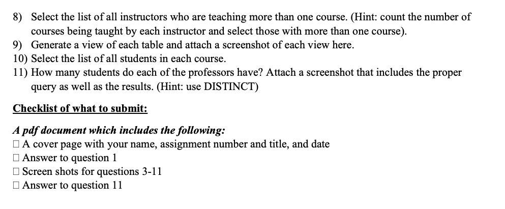 Solved Instructions In this assignment, you are required to | Chegg.com