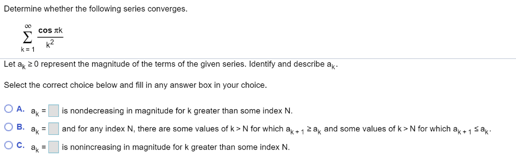 Solved Use The Root Test To Determine Whether The Series