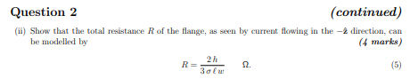 Solved Question 2 (15 marks) Two solid rectangular | Chegg.com