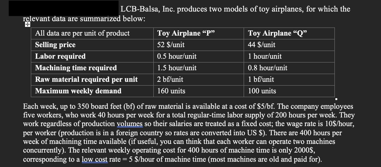 Solved Suppose it is possible to procure extra resources | Chegg.com