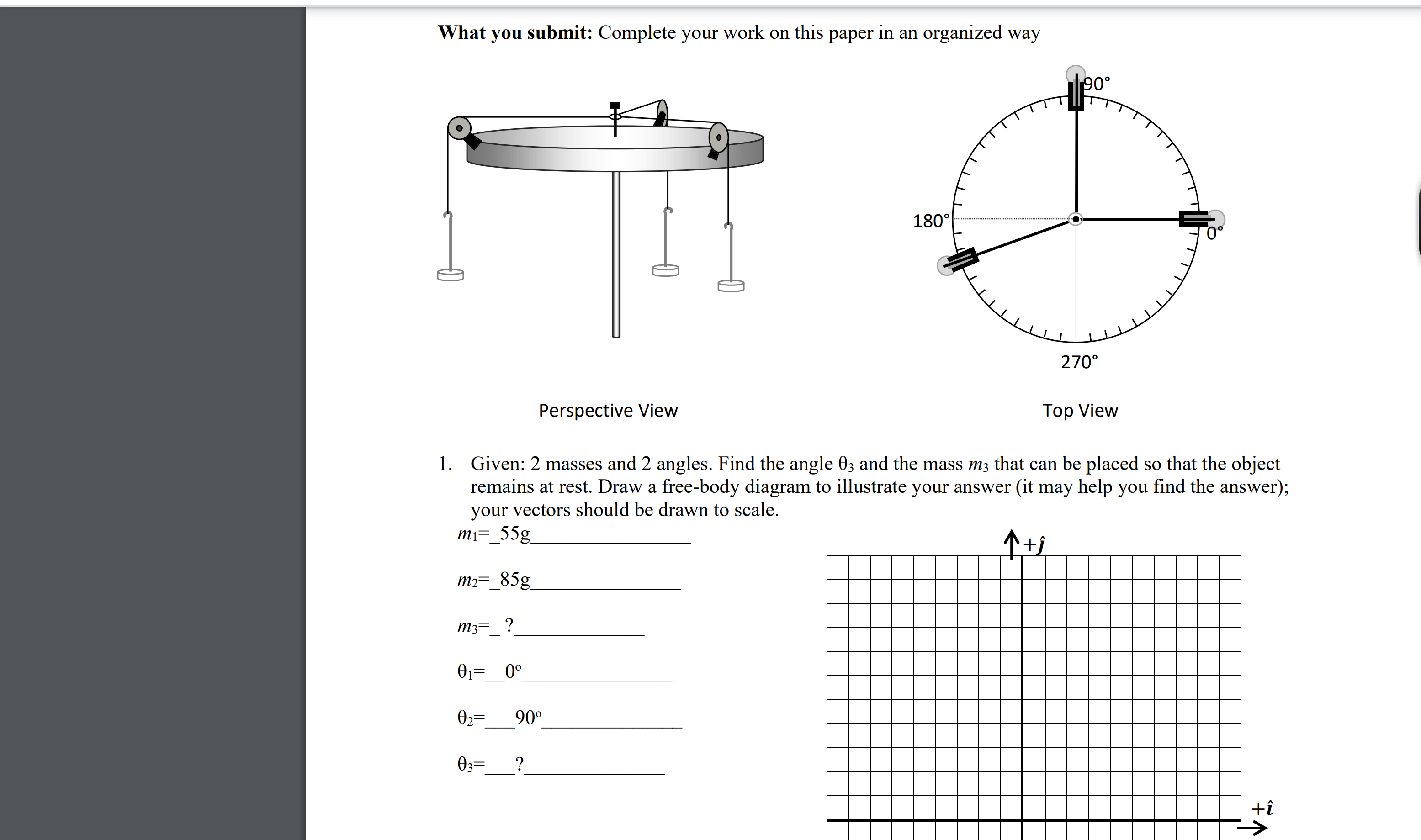 Solved What you submit: Complete your work on this paper in | Chegg.com