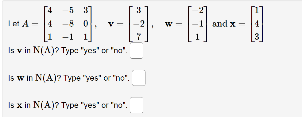 Solved Let H= span(V1, V2, V3, V4). For each of the | Chegg.com