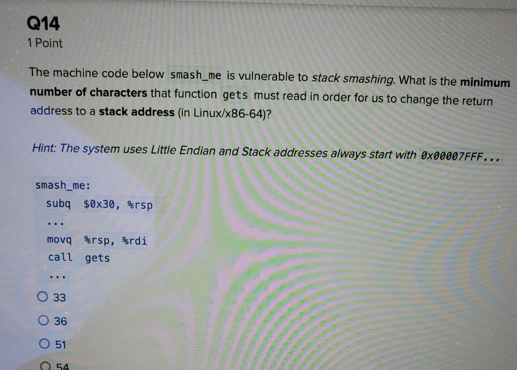 Q13 1.5 Points Answer the following questions about | Chegg.com