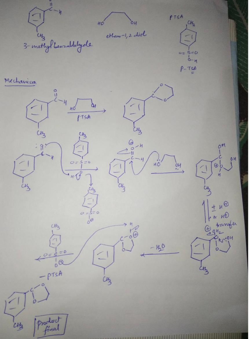 Solved Report the 1H NMR data for 3-methylbenzaldehyde and | Chegg.com