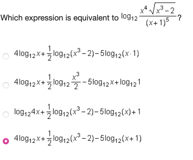 Solved 3 x² √√√x³-2 Xª Which expression is equivalent to | Chegg.com
