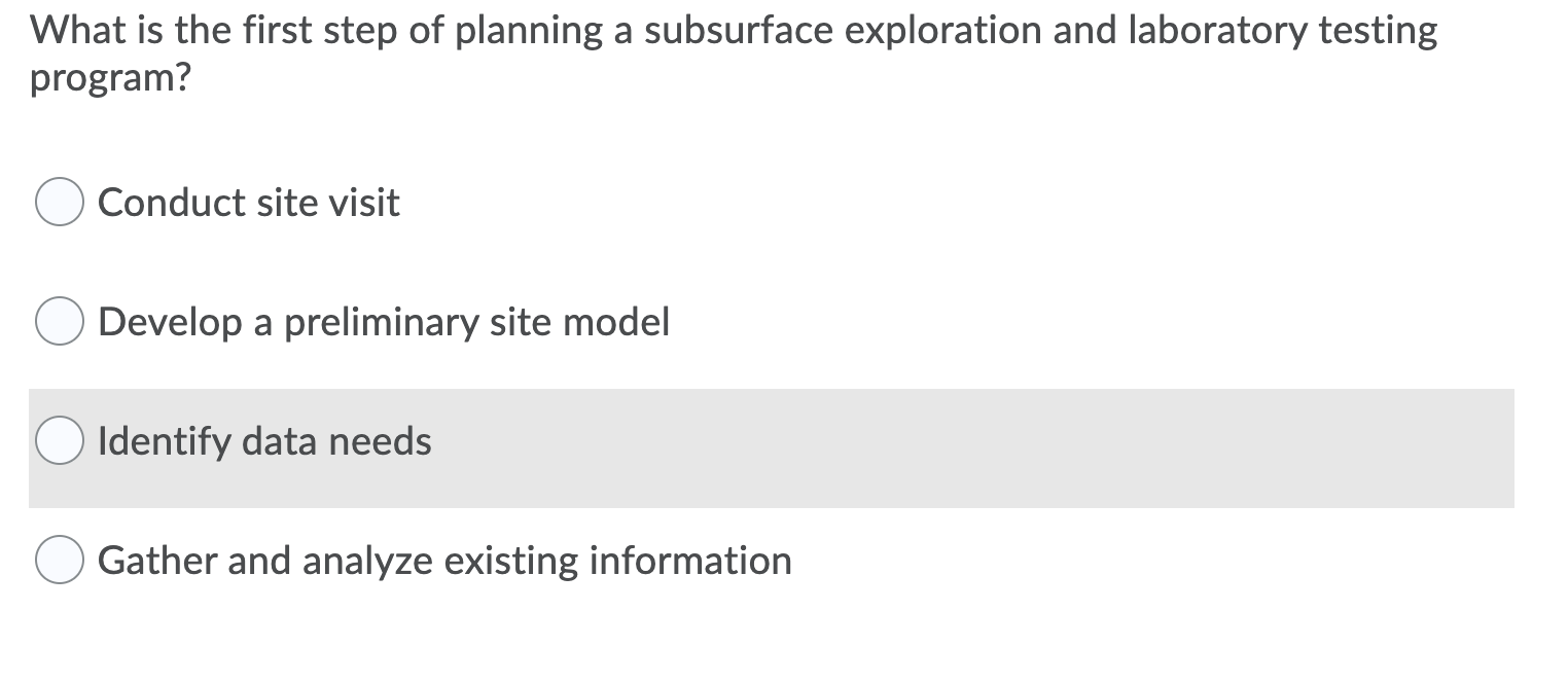 Solved Soil samples obtained with a split-spoon sampler | Chegg.com