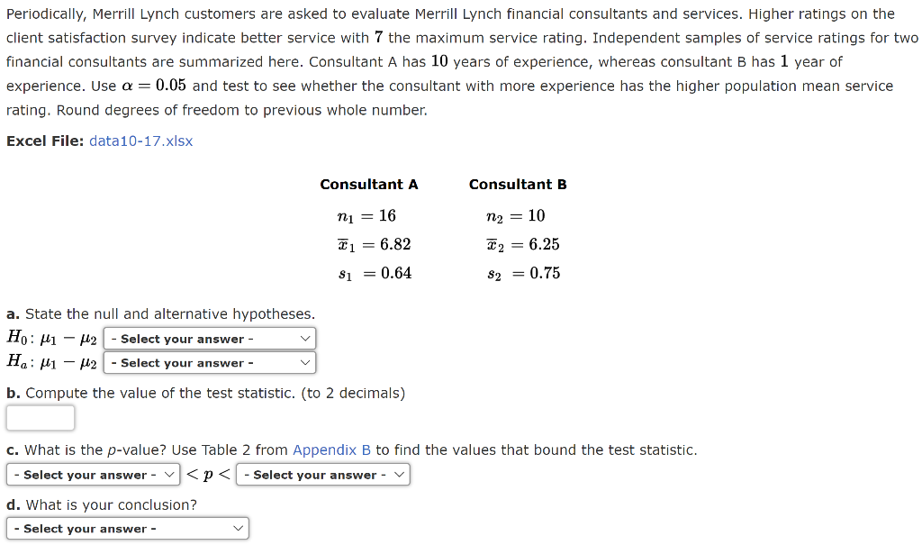 Solved Periodically, Merrill Lynch customers are asked to | Chegg.com