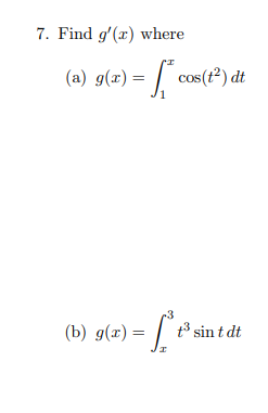 Solved How do you solve question 7? all parts showing all | Chegg.com