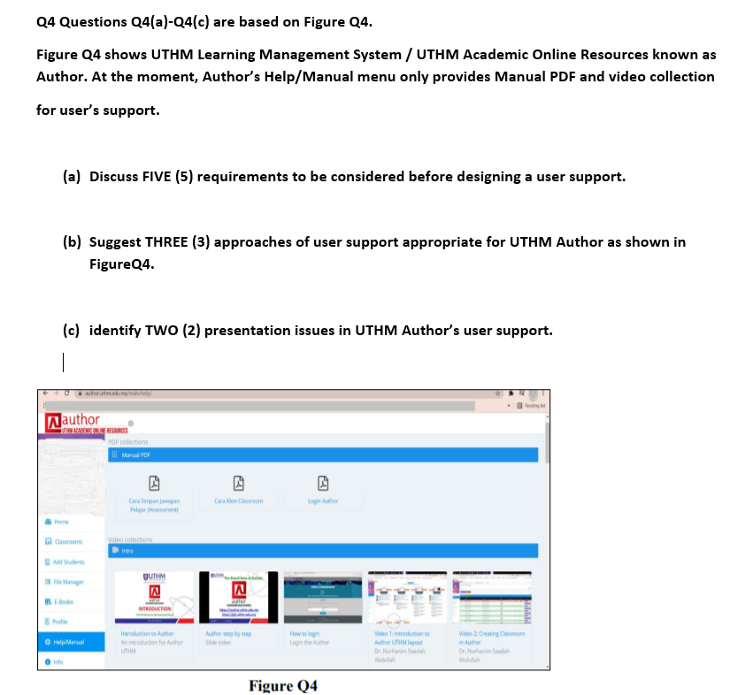 Solved Q4 Questions Q4(a)-Q4(c) are based on Figure Q4. | Chegg.com