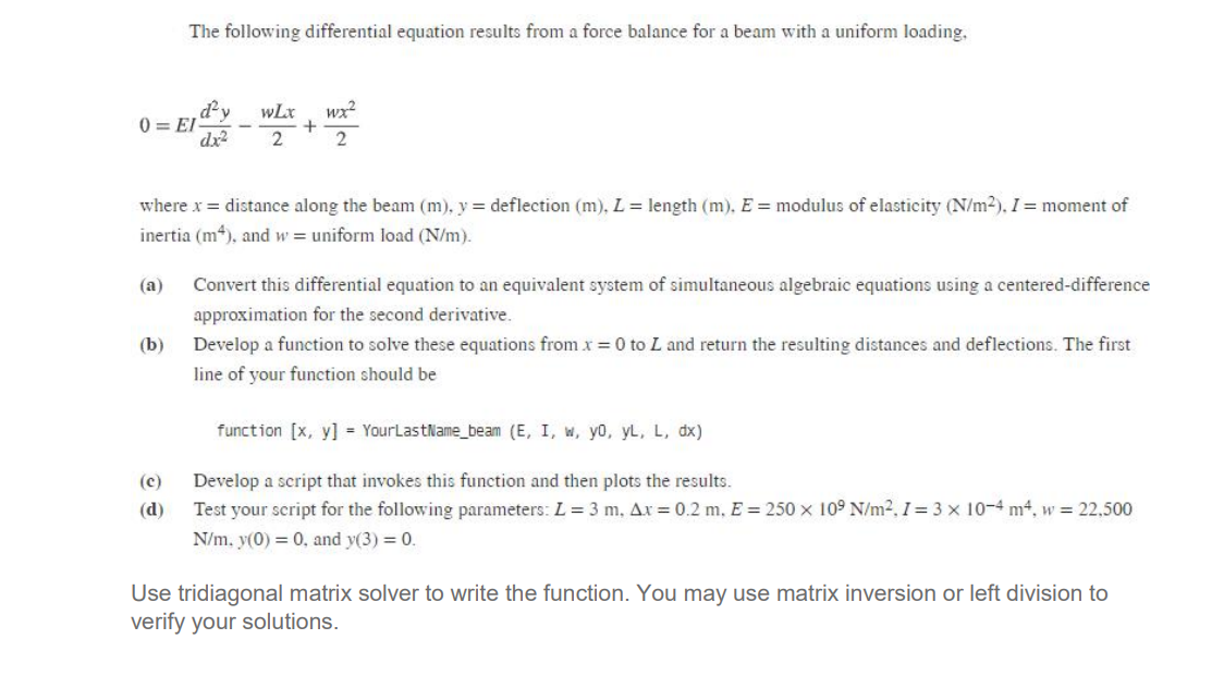 Solved I want a master in MECHANICAL ENGINEERING to work | Chegg.com