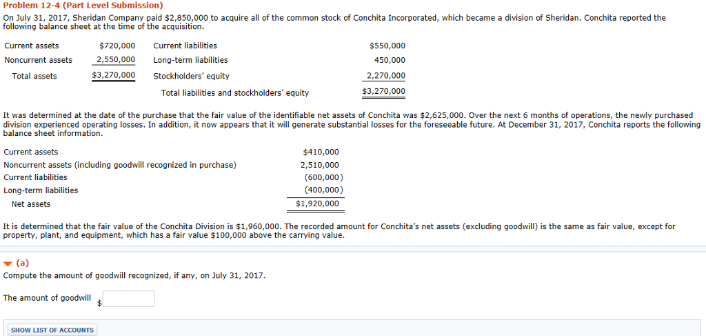 Solved Problem 12-4 (Part Level Submission) On July 31, | Chegg.com