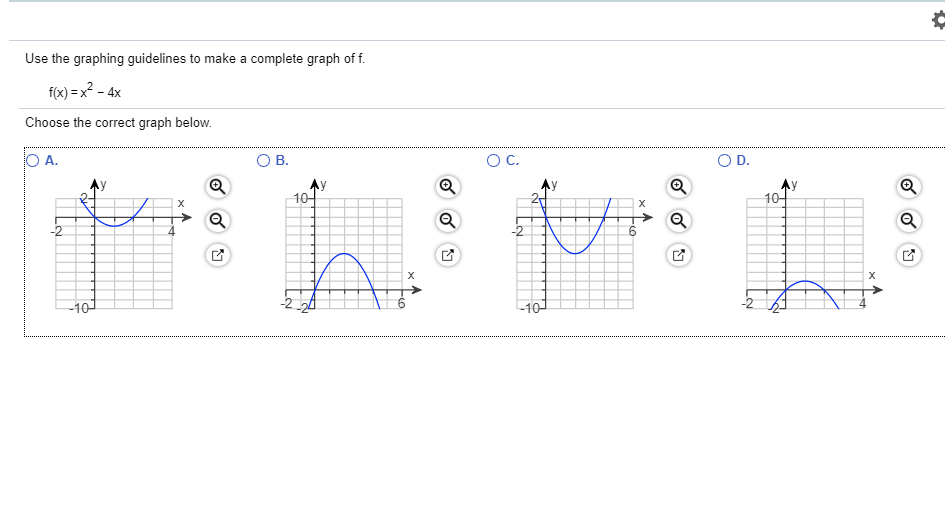 Solved Use the graphing guidelines to make a complete graph | Chegg.com