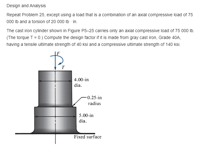 Solved Design and Analysis Repeat Problem 25, except using a | Chegg.com