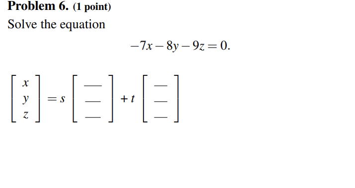 Solved Problem 6 1 ﻿point Solve The