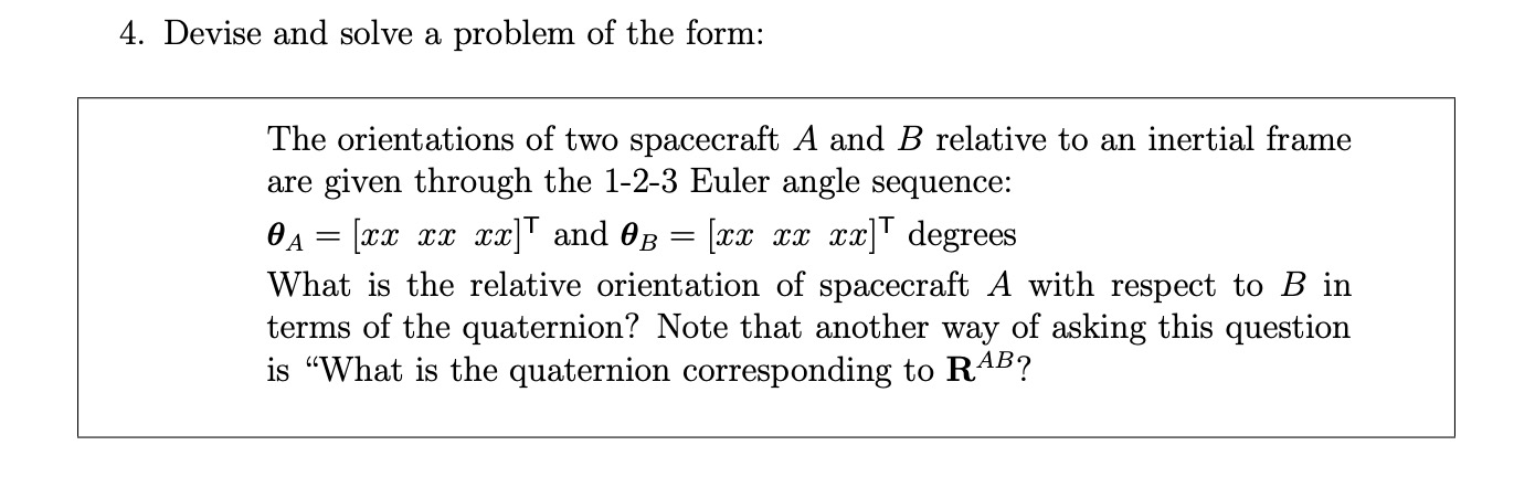 Solved Devise and solve a problem of the form:The | Chegg.com
